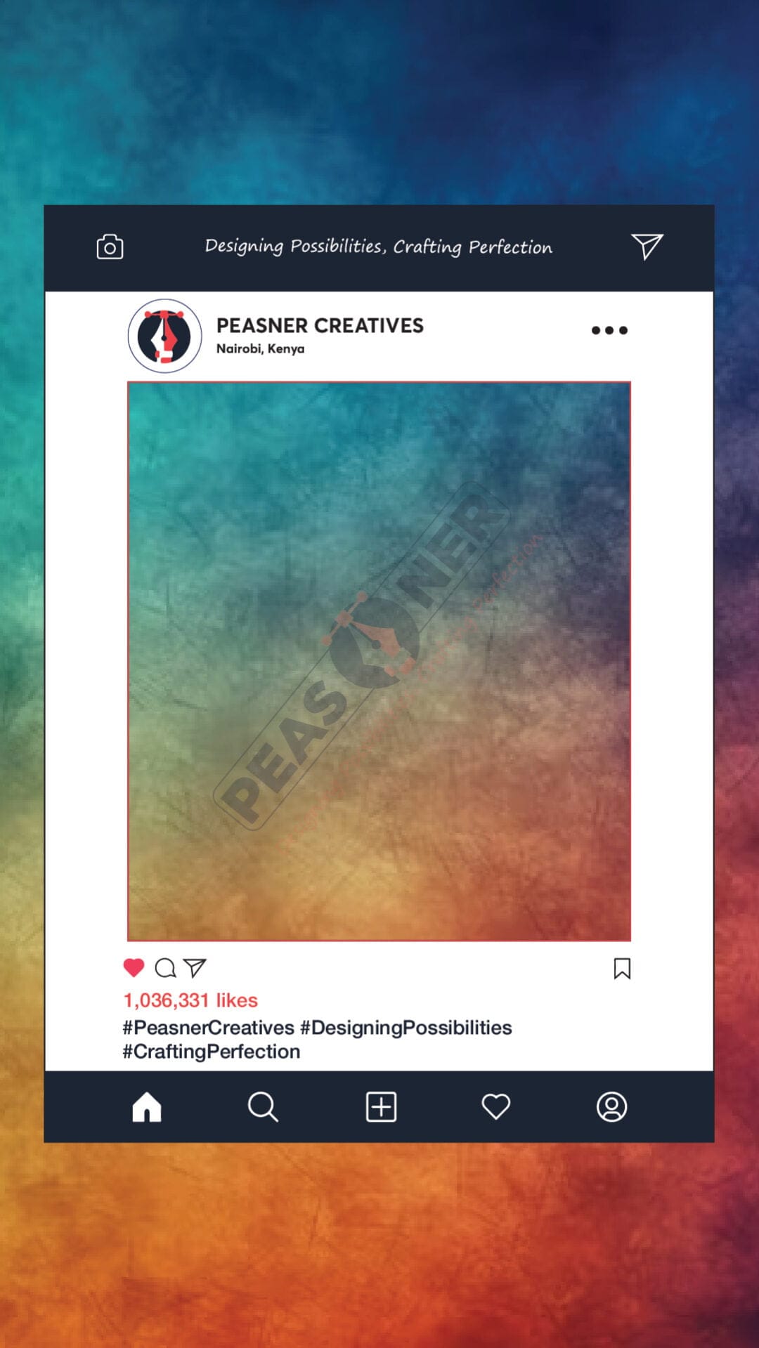 Instaframe Digital Download | Peasner Creatives